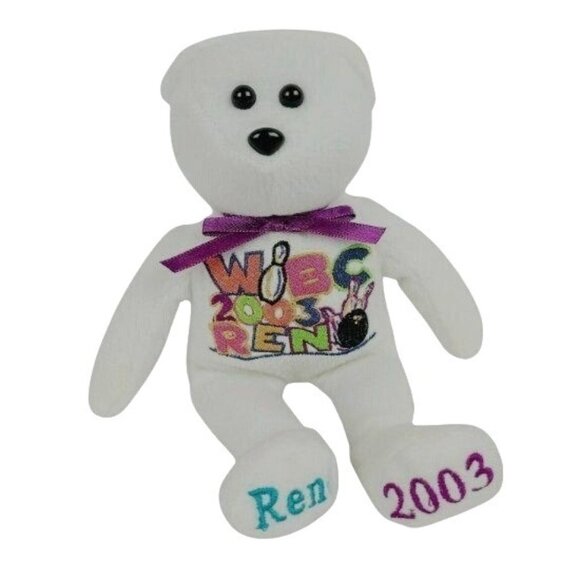 WIBC | Toys | Wibc 203 Reno Bowling Bear 9 Inch Beanbag Plush Bowl Ball ...